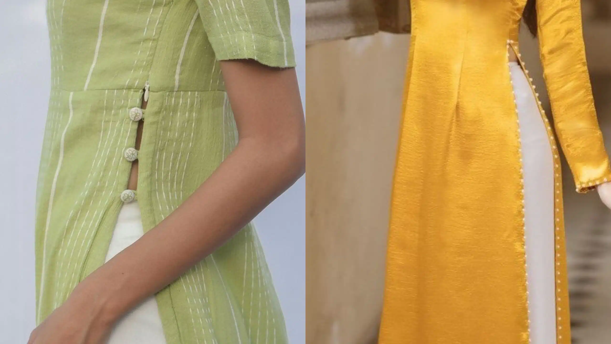 कुर्ती की साइड स्लिट को इस तरह बनाये की आप चले स्टाइल से