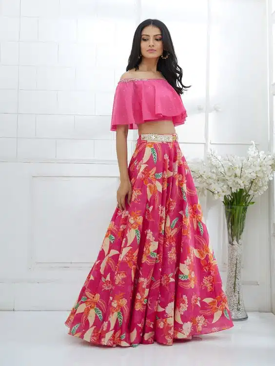 40+ Latest Off Shoulder Blouse Designs 2024