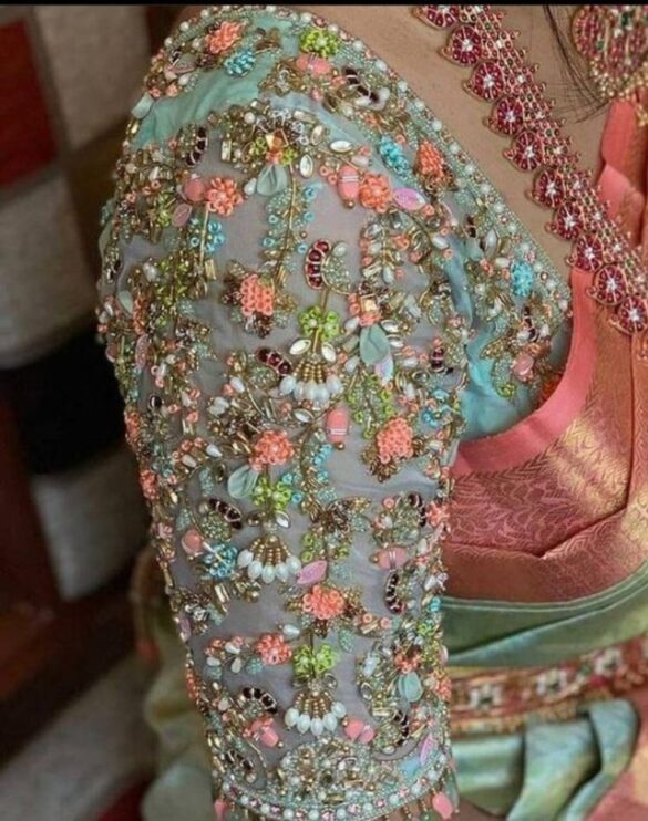 33+ Latest Net Blouse Designs 2025