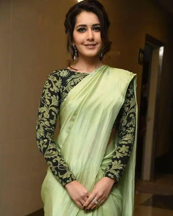 21+ Latest Long Sleeve Blouse Designs For Saree 2024