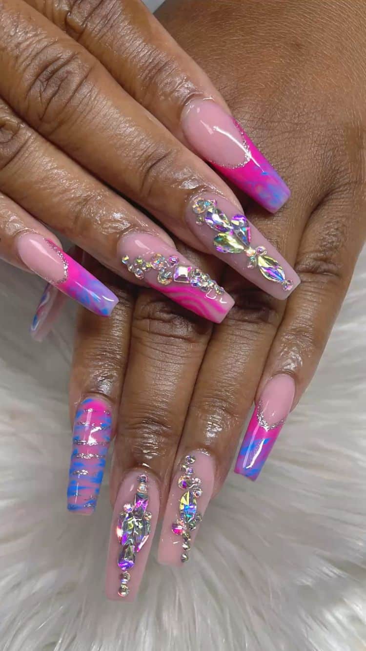 50+ Gorgeous Long Nail Designs 2024