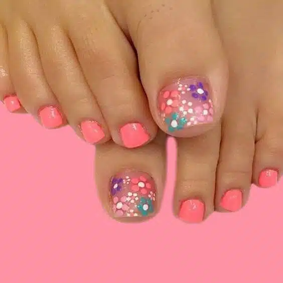 39+ Pretty Toe Nail Design Ideas 2024