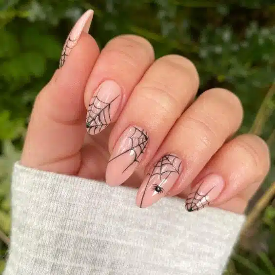20+ Best Spider Nail Design 2024