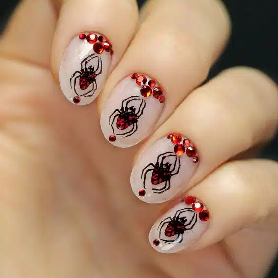 20+ Best Spider Nail Design 2024