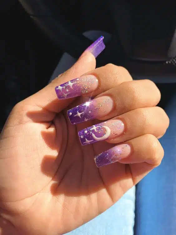 33+ Magical Star Nail Designs 2024