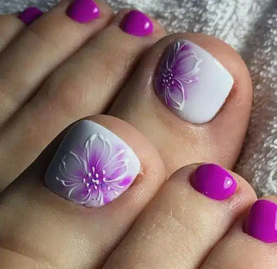 30+ Amazing Big Toe Nail Design 2024