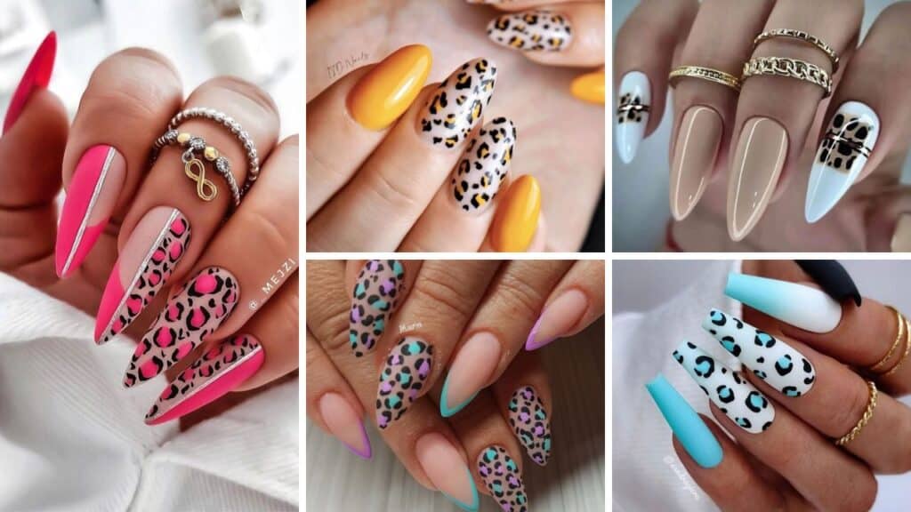 21+ Stylish Leopard Nail Designs 2024
