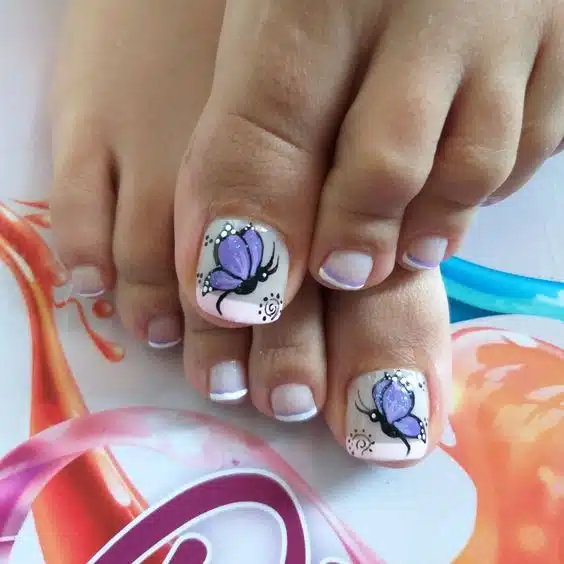 30+ Amazing Big Toe Nail Design 2024