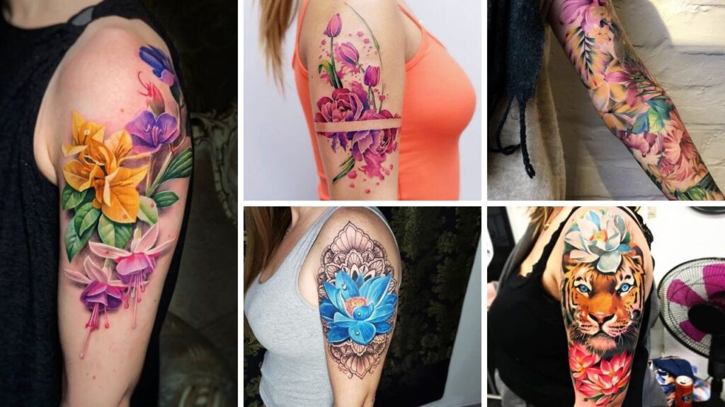 40+ Beautiful Flower Tattoo Designs On Arm (2024)