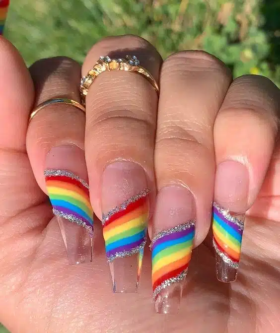 30+ Beautiful Pride Nail Designs 2024