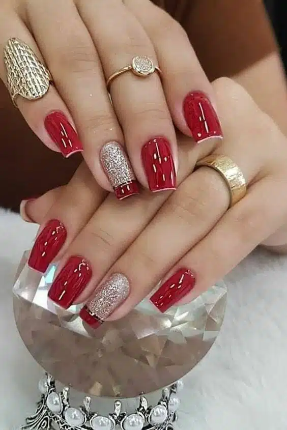 30+ Trendy Ring Finger Nail Design 2024