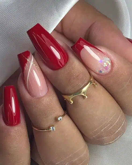 35+ Beautiful Red Nails Designs 2025